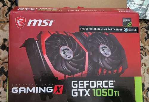 Коробка от видеокарты msi geforce gtx 1050ti