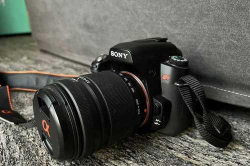 Зеркальный фотоаппарат sony dslr-A500+обьективы