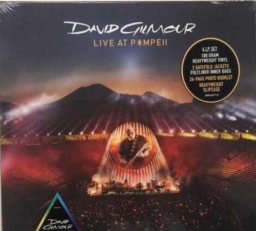 Виниловая пластинка David Gilmour live AT pompeii