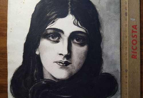 Прижизненная копия картины Ф. Каульбаха, 1917г