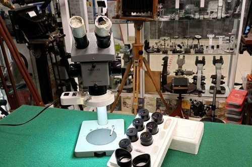 Микроскоп мбс-10+кольцевой+зип