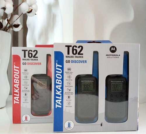 Рация Motorola TalkAbout T62 (комплект 2 шт)
