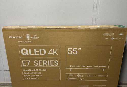 Телевизор Hisense 55e7kq