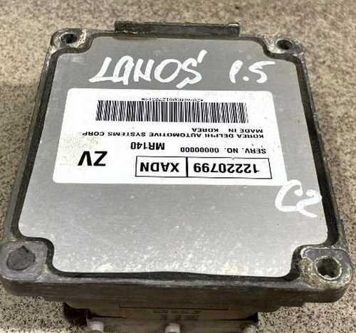 Блок управления двигателем Chevrolet Lanos