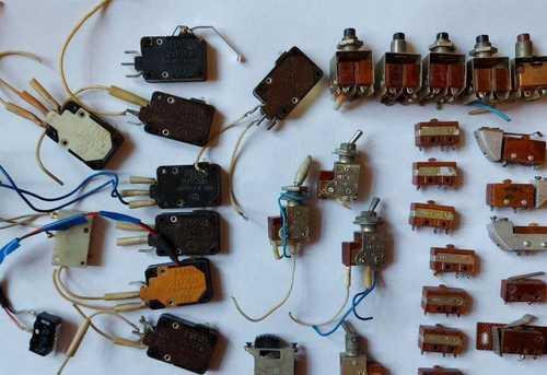 Микропереключатели/выключатели 32 шт цена за все
