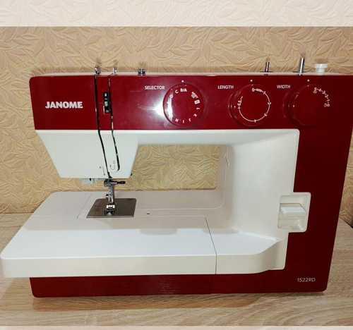 Швейная машина janome 1522