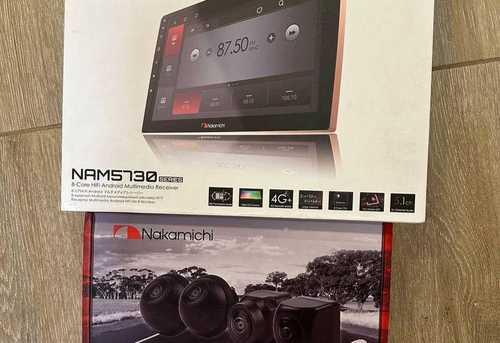 Магнитола Андроид Nakamichi 5730 и камеры 3D