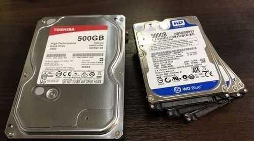 HDD 2,5 и 3,5 дюйма