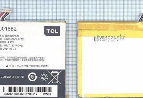 Аккумулятор TLp018B2 для Alcatel One Touch 6030, 7