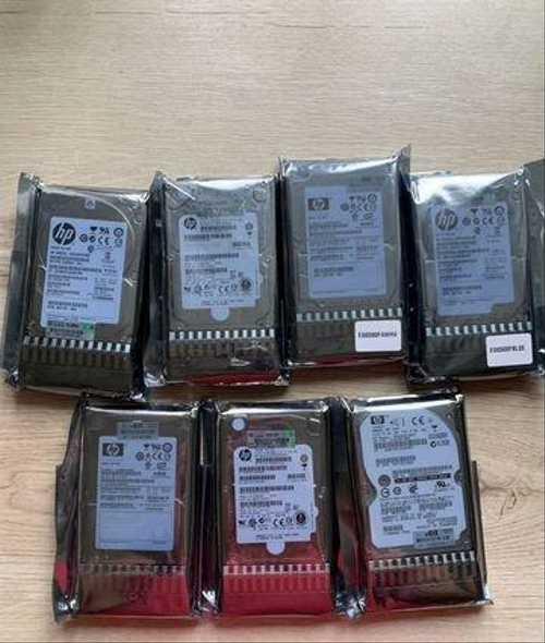 Серверные диски HP HDD SAS GEN1-GEN7 300GB/600GB