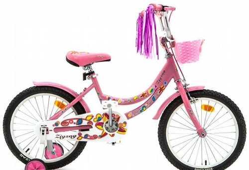 Велосипед zigzag 18" Foris розовый (2024)
