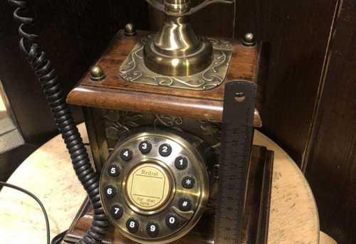 Старинный ретро телефон (новый