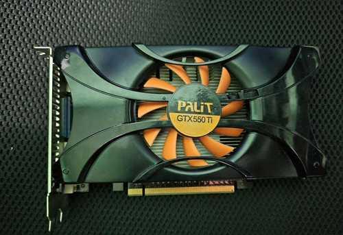 Видеокарта Nvidia GTX 550Ti 1gb