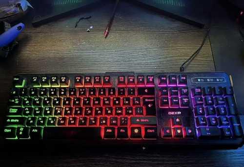 Игровая клавиатура dexp k-901bu
