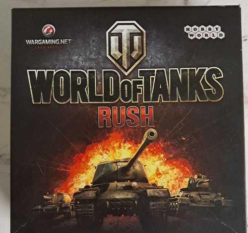 Настольная игра World of Tanks Rush