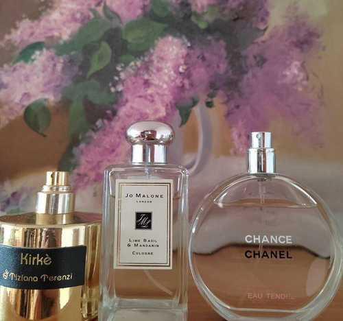 Chanel Chance eau Tendre Kirke Tiziana Jo Malone