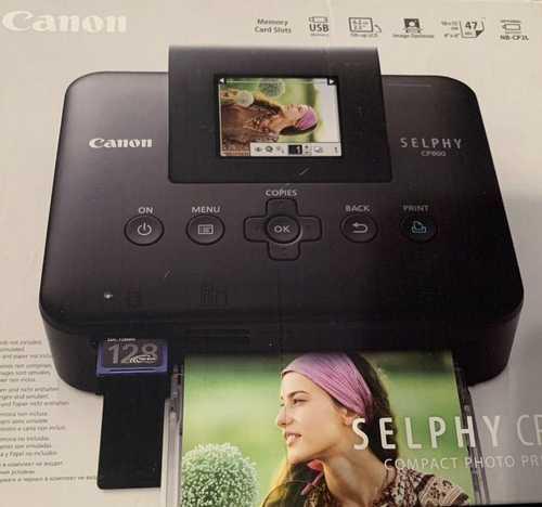 Принтер canon selphy cp 800