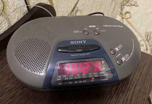 Sony радио часы будильник