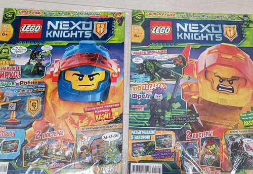 Lego nexo knights журналы