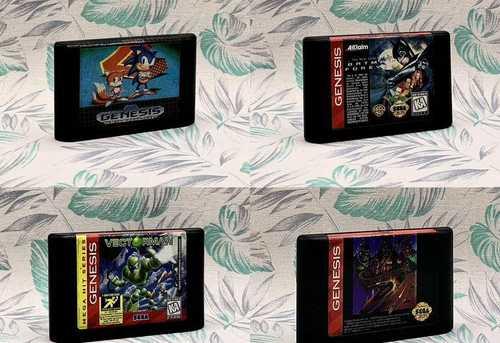 Оригинальные картриджи для Sega Genesis