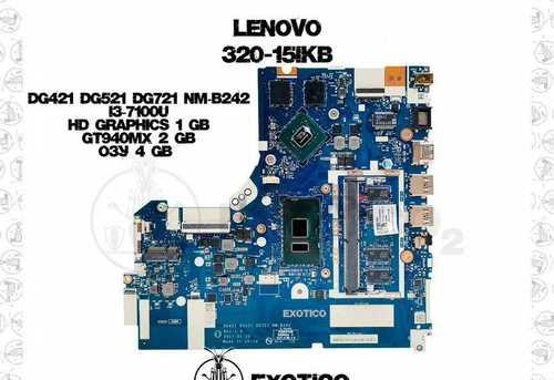 Материнская плата Lenovo NM-B242 i3-7100U GT940MX