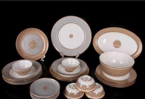 Набор столовой посуды на 6 персон hermes
