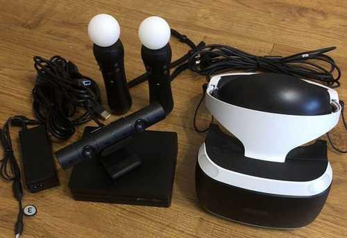 Шлем VR V2 Sony PlayStation VR+Camera+2 Move