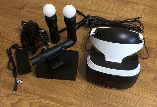 Шлем VR V2 Sony PlayStation VR+Camera+2 Move