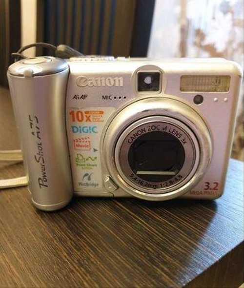 Фотоаппарат Canon Powershot A75