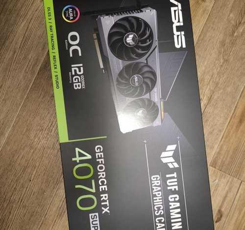 Rtx 4070 super asus tuf новая