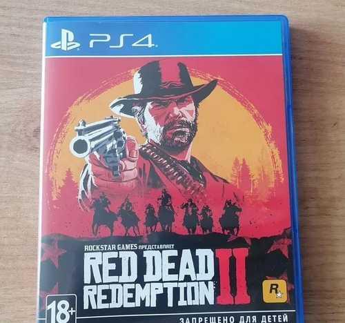 Red dead redemption 2 ps4 диск