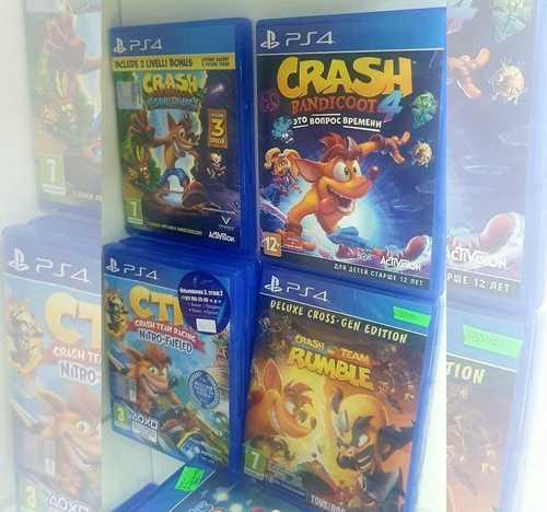 Игры Crash Bandicoot PS4/PS5 продажа, trade-in