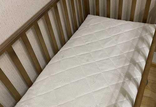 Матрас для детской кроватки 110х60