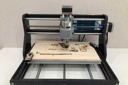 Чпу CNC 3018 Pro + laser 5.5W гравер+лазер