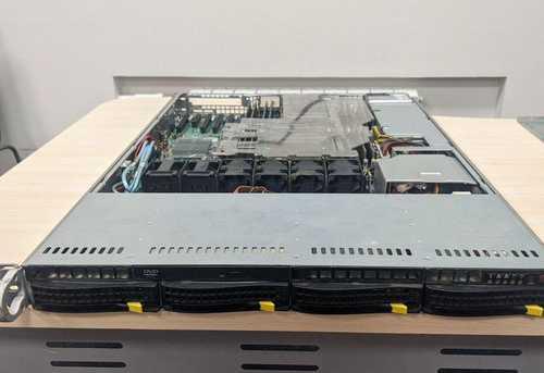 1U cервер Supermicro X9DRi-LN4F+(2xE5-2670, 256Gb)