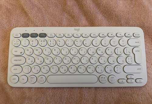 Клавиатура беспроводная Logitech K380 Off-white