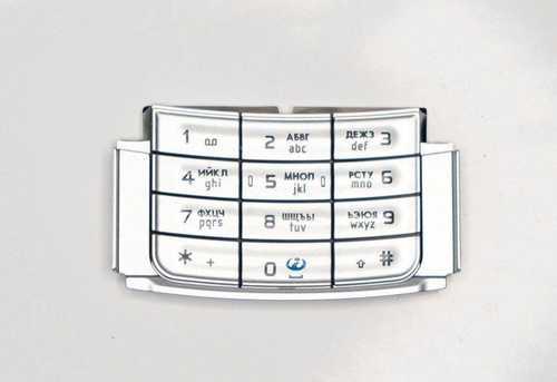 Клавиатура Nokia n95 белая новая ориг