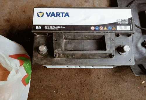 Аккумулятор Varta Black dynamic 12v 70ah 640a