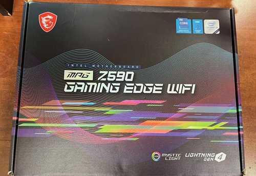 Материнская плата MSI MPG Z590 Gaming Edge WiFi