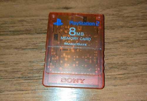 PlayStation 2 карта памяти с fmsb