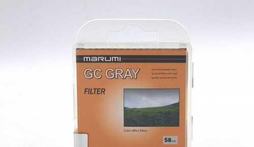 Светофильтр Marumi GC Gray 58mm