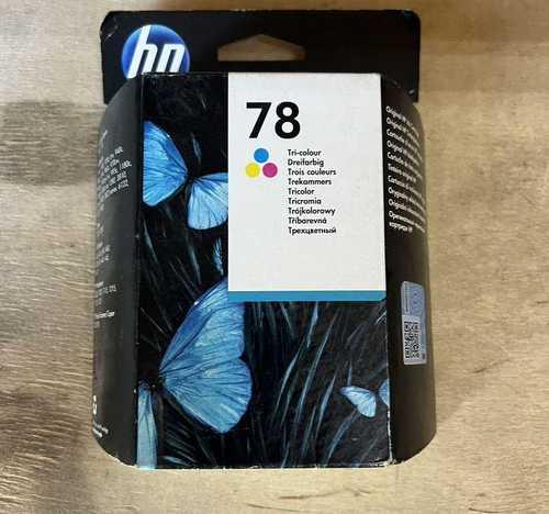 Картридж HP 78 (color), 19 мл (C6578D)
