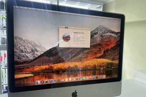 Apple iMac 24 2008 2gb/60ssd/500hdd