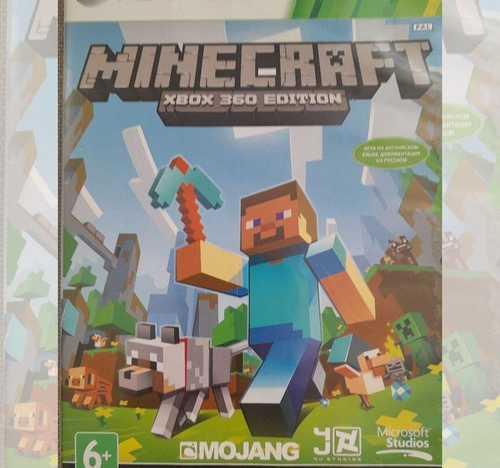 Диск Minecraft на xbox 360 лицензия