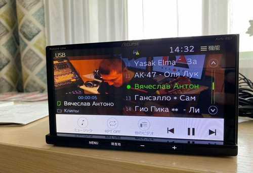 Магнитола Eclipse AVN-RB7 DVD SD USB Bluetooth