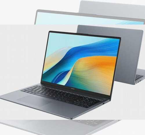 Ноутбук Huawei MateBook D 16 Core i5 12450H 16Gb SSD1Tb Intel UHD Graphics 16" IPS (1920x1200) noOS