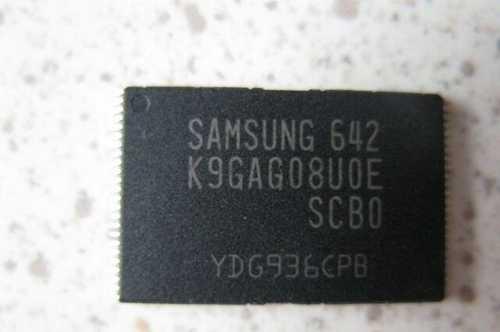 Nand память Samsung K9GAG08U0E прошитая