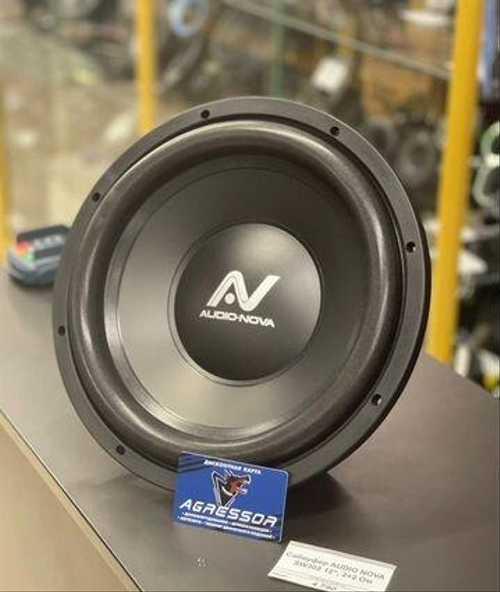 Сабвуфер audio nova SW302 12", 2+2 Ом