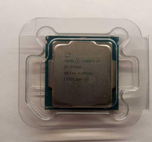 Процессор Intel core i7 7700k