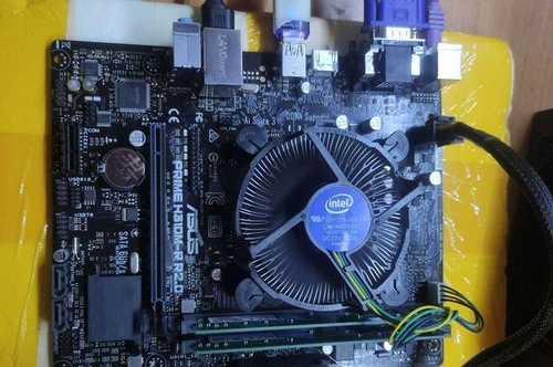 1151 i5-9600k+Asus H310+8 gb DDR4